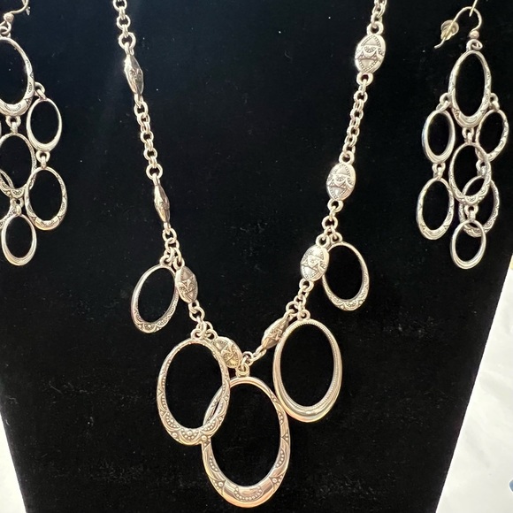 Brighton | Jewelry | Brighton Set With Necklace Matching Earrings In ...